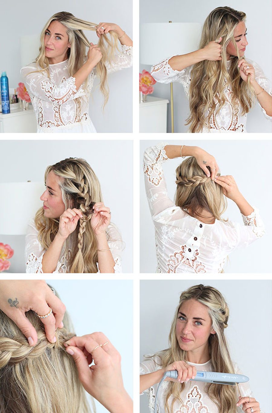An Easy Braided Crown Tutorial
